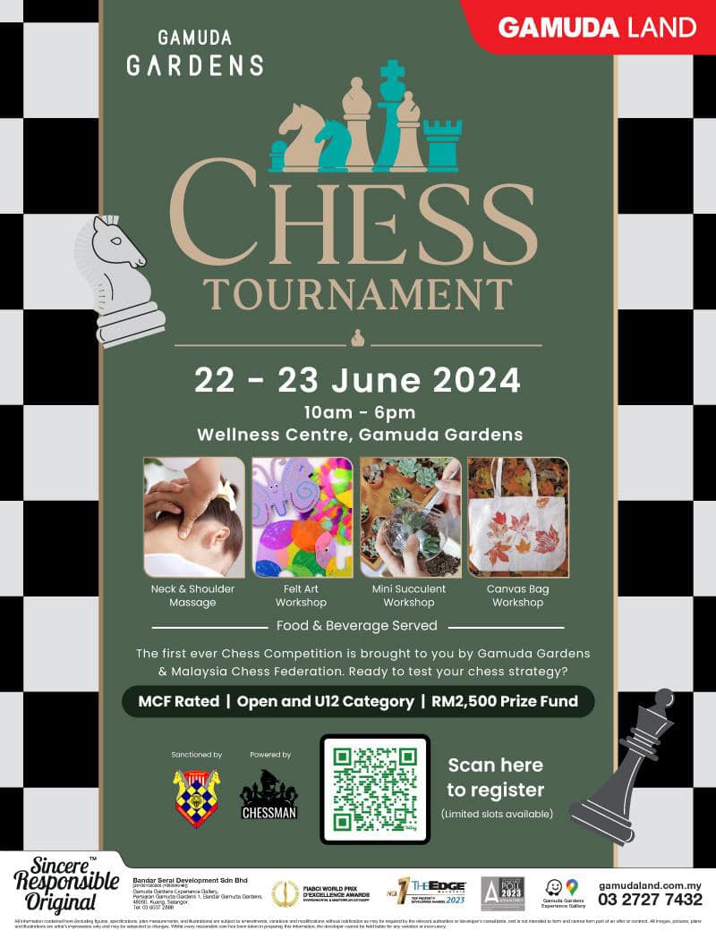 Chess Competition by Gamuda Gardens x Malaysian Chess Federation (MCF ...